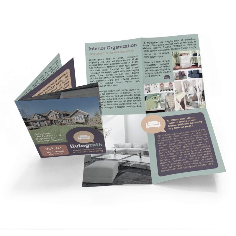 Leaflet and Brochures - Just Click Printing Company, Poole